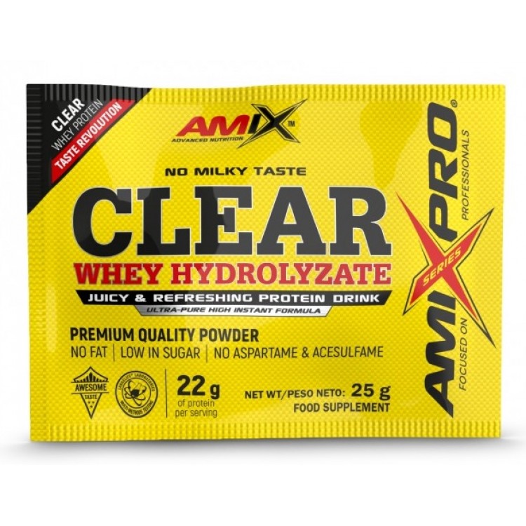 Протеин гидролизат (пробник), Amix, Clear Whey Hydrolyzate - 25 г ...