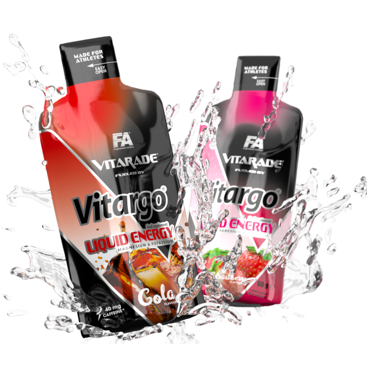 Изотонический гель Витарго с кофеином, Fitness Authority, Vitarade ...